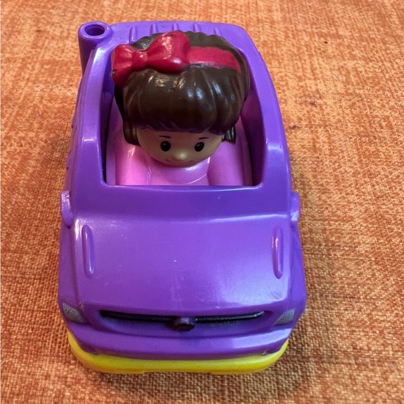 Fisher-Price | Toys | Fisher Price Little People Purple Car | Poshmark